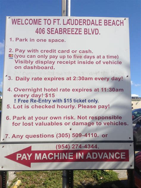 Fort Lauderdale Beach Parking In Fort Lauderdale Parkme