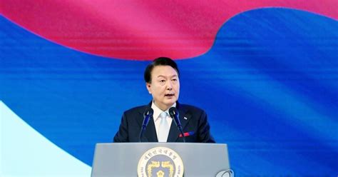 전문 尹대통령 광복절 경축사 조국 독립에 희생한 순국선열께 경의