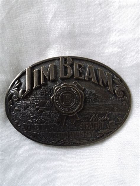 1993 Collector Series Jim Beam Bourbon Whiskey Belt B Gem