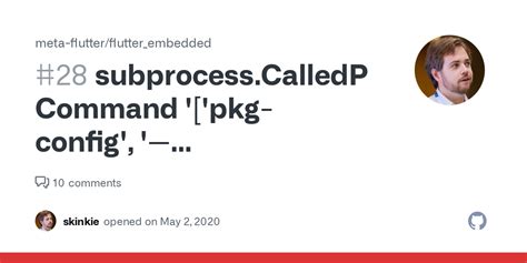 Subprocesscalledprocesserror Command Pkg Config Variableprefix Freetype2