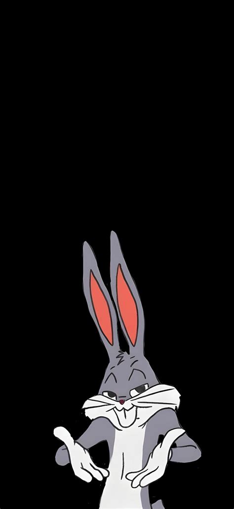 Bugs Bunny Minimalistic Dark Wallpapers Cartoon Wallpapers Hd