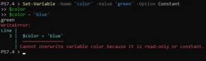 PowerShell Automatic Variables Special Variables Built Into PowerShell