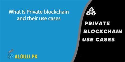 What Is Private Blockchain And Their Use Cases Alaoujj