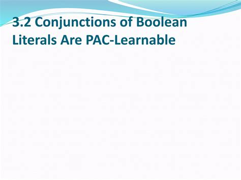 computational learning theory pptx