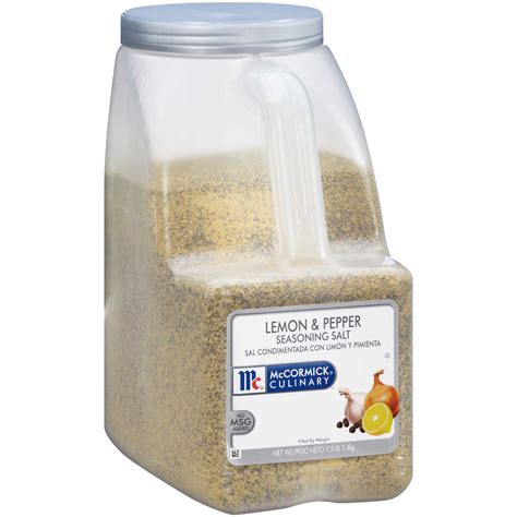 Mccormick Culinary Lemon And Pepper Seasoning Salt 75 Lbs 3 Per