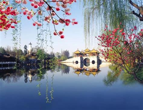 瘦西湖景点介绍 瘦西湖14大景点 瘦西湖的景点有哪些 大山谷图库