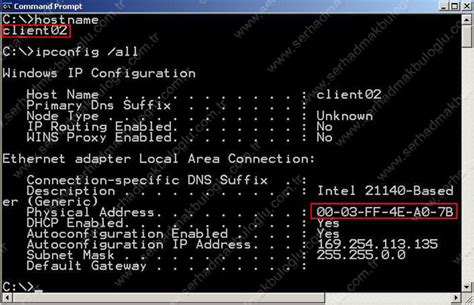 Windows Server DHCP MAC Adress Filtering Serhad Makbuloglu