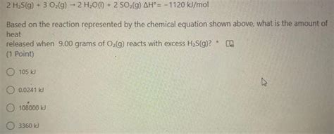 Solved 2 H2sg 3 O2g 2 H2o 2 So 9 Ah° 1120