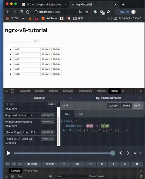 はじめてのngrx V8を使ったangularアプリケーション Developersio