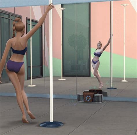 Pole Dance Mod Mercuryfoam Sims 4 Gameplay Sims 4 Mods Pole Dancing