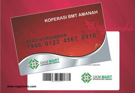 Id Card Barcode Cetak Barcode Kartu Member