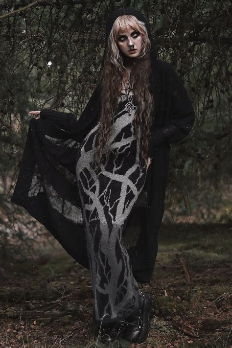 Forest Knit Dress Killstar