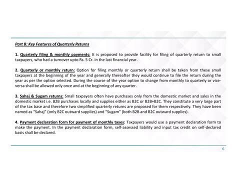Gst Update Draft New Simplified Gst Returns Ppt