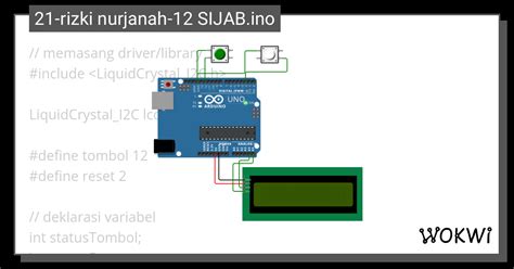 21 Rizki Nurjanah 12 O Wokwi Esp32 Stm32 Arduino Simulator