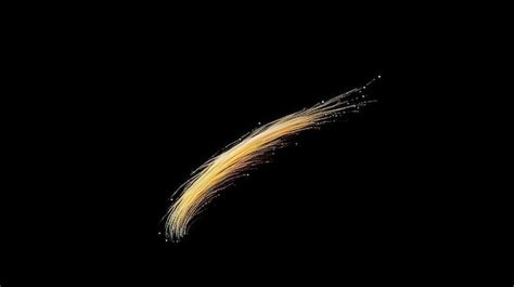 Premium Ai Image Comet Streaking Through Space Ai Generated
