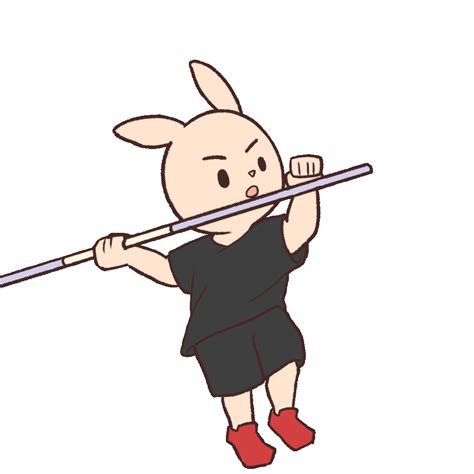 Animated Illustration Of Javelin Throw Ugokawa