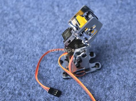 2 Dof Robot Gimbal Metal Bracket To Dual Axis Servos Sky End Fpv Camera