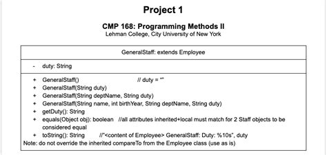 Solved My Employee Classpublic Class Employee Extends
