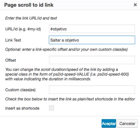 Cómo Hacer Scroll Hacia Un Elemento Mediante Un Enlace En Wordpress