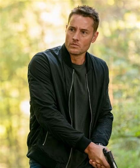 Colter Shaw Black Jacket Tracker Justin Hartley Black Jacket