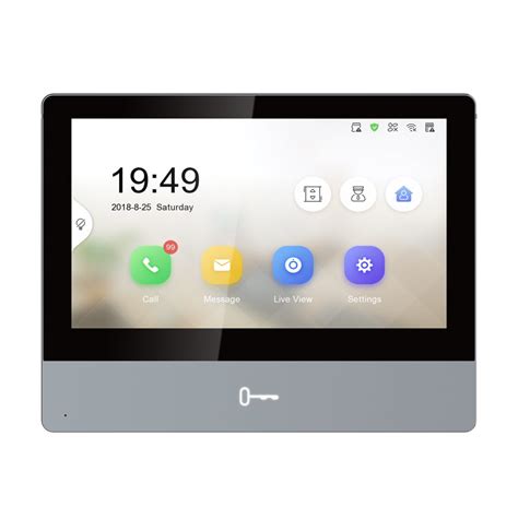 Csd Hikvision 2nd Gen Ip Intercom 7 Touch Screen Room Station Wifi