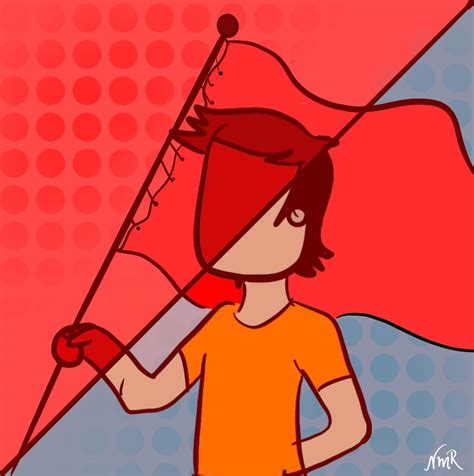 When You Look At Someone Through Rose Colored Glasses All The Red