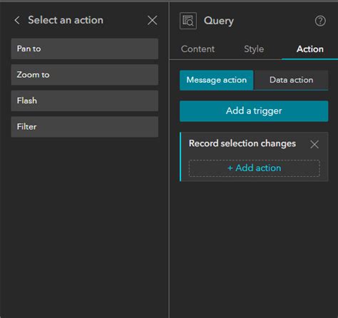 Solved Add A Custom Action In Built In Esris Widget Esri Community