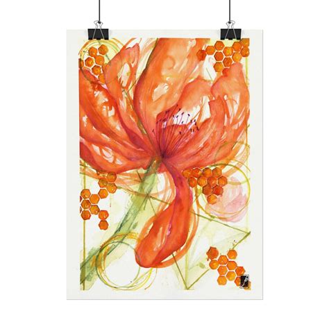 Whimsy Watercolor Print Etsy