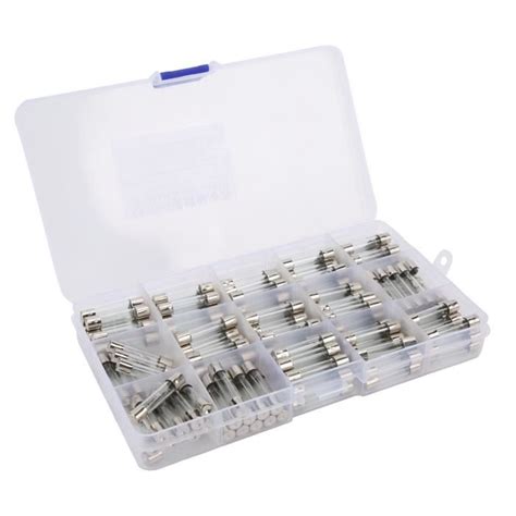YOSOO kit assorti de fusibles en verre à soufflage rapide Le circuit de