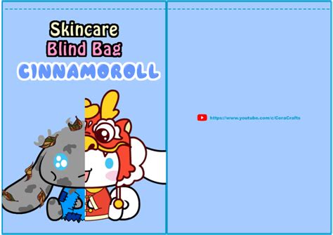 Paper DIY Sanrio Cinnamoroll BLIND BAG PAPER ASMR No Music No Talking CoraCrafts