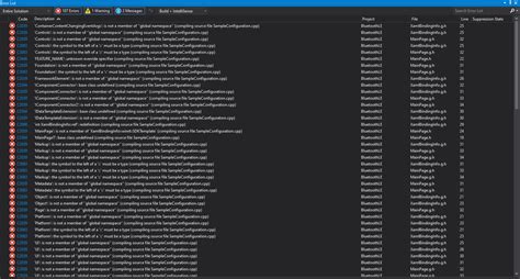 Unable To Build A Simple Project Issue Microsoft Windows