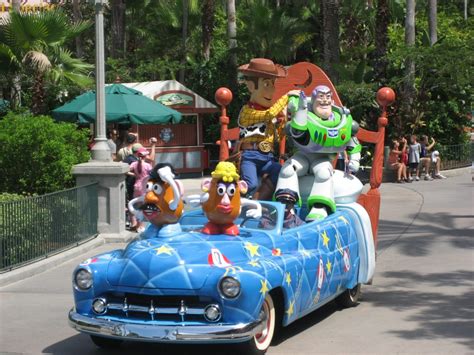 Toy Story Car In Disney Stars And Motor Cars Parade