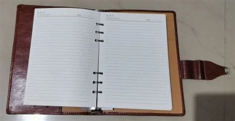 Pu Leather Cover Undated Diary A5 At Best Price In Coimbatore Id 2852762529362