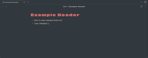 Kerning Of Header Text Custom Css And Theme Design Obsidian Forum
