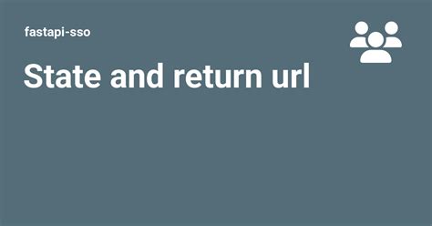 State And Return Fastapi Sso