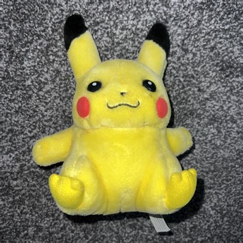 Rare Pokemon Pikachu Basic Plush 1998 Hasbro Eur 1720 Picclick Fr