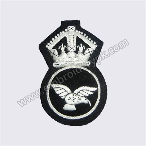 Cap Badge Gold Bullion Embroidery