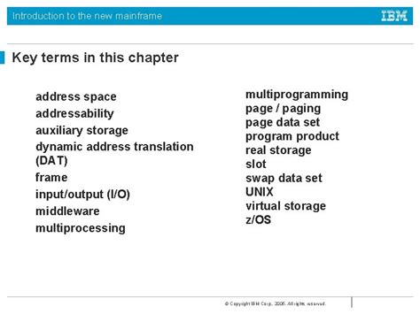 Introduction To The New Mainframe Chapter 2 Zos