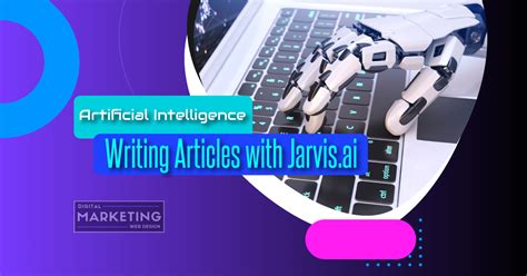 Artificial Intelligence Writing Articles With Jarvisai