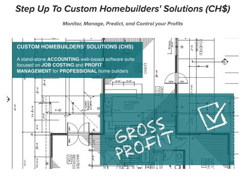 Chs Tool For Tracking Earned Profit Cash Transfers Custom Home Builders Solutions Chs
