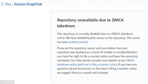 Snapchat Source Code Is Leaked On Developer Platform GitHub Daily Mail Online