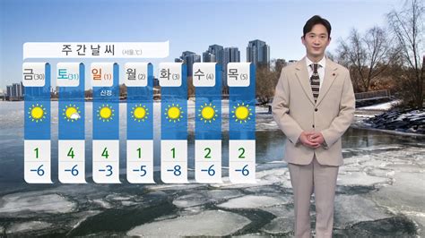 날씨 내일 매서운 추위 기승서울 아침 영하 8도 Ytn