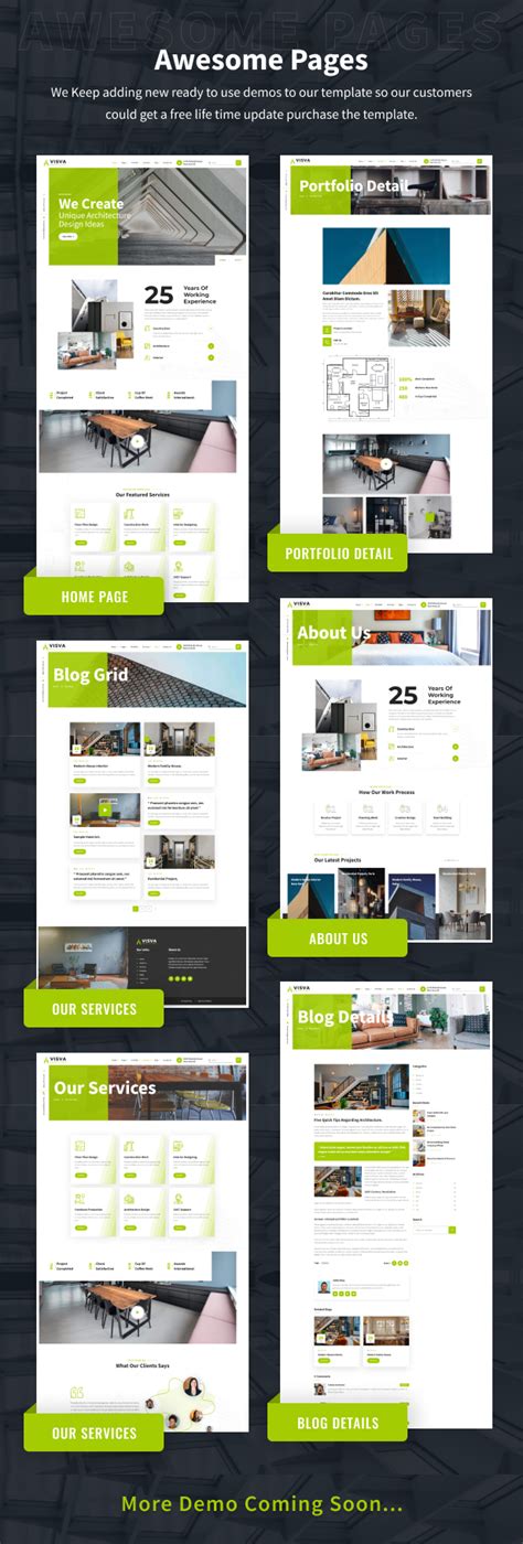 Visva Aspnet Core And Mvc Architecture And Interior Design Template