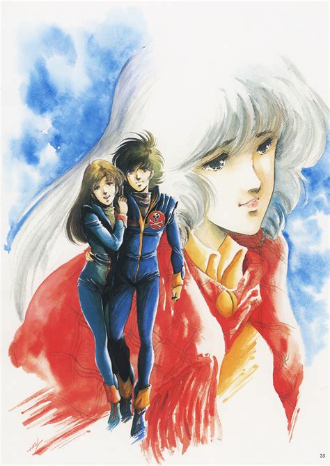 Lynn Minmay Ichijou Hikaru And Hayase Misa Macross And 1 More Drawn