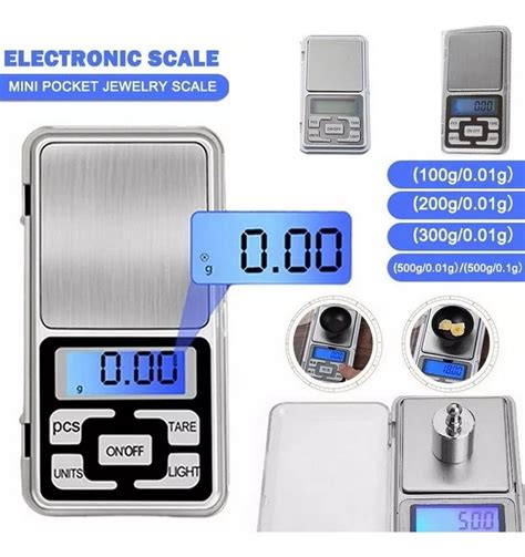 Bascula Mini Gramera De Oro 500gr Tienda Oi