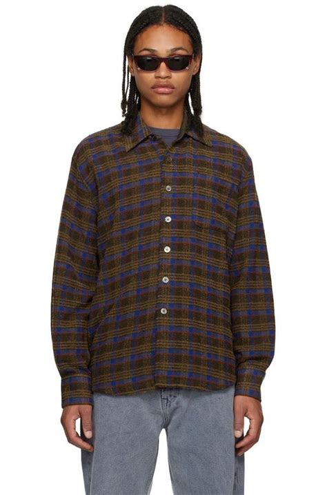 Our Legacy Above Shirt Brown Garmentory