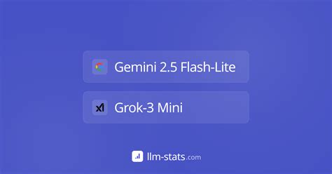 Gemini 25 Flash Lite Vs Grok 3 Mini