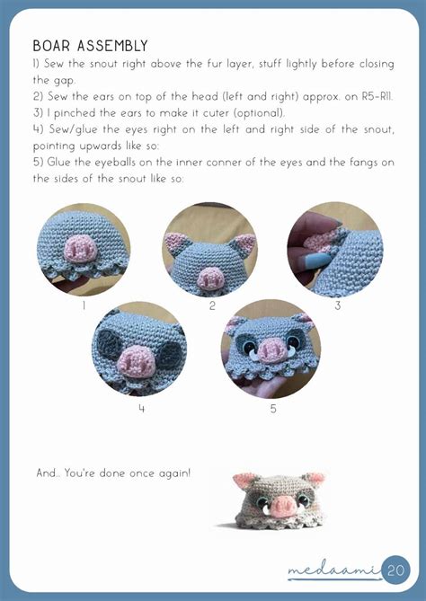 Inosuke Inspired Crochet Pattern