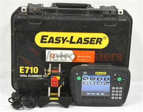 Used Easy Laser E710 Shaft Aligment System Metro Testers