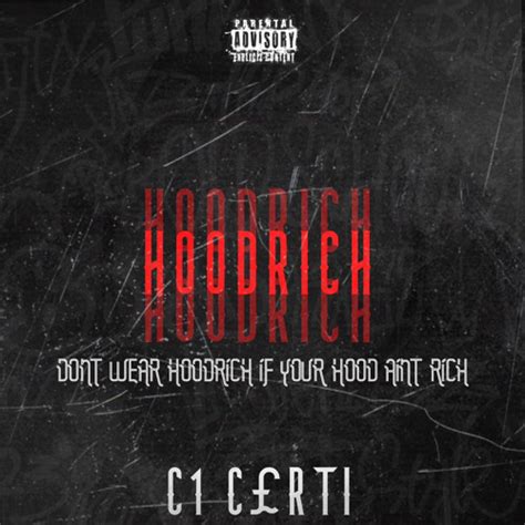 Stream C1c£rti Hoodrich By C1 C£rti Listen Online For Free On